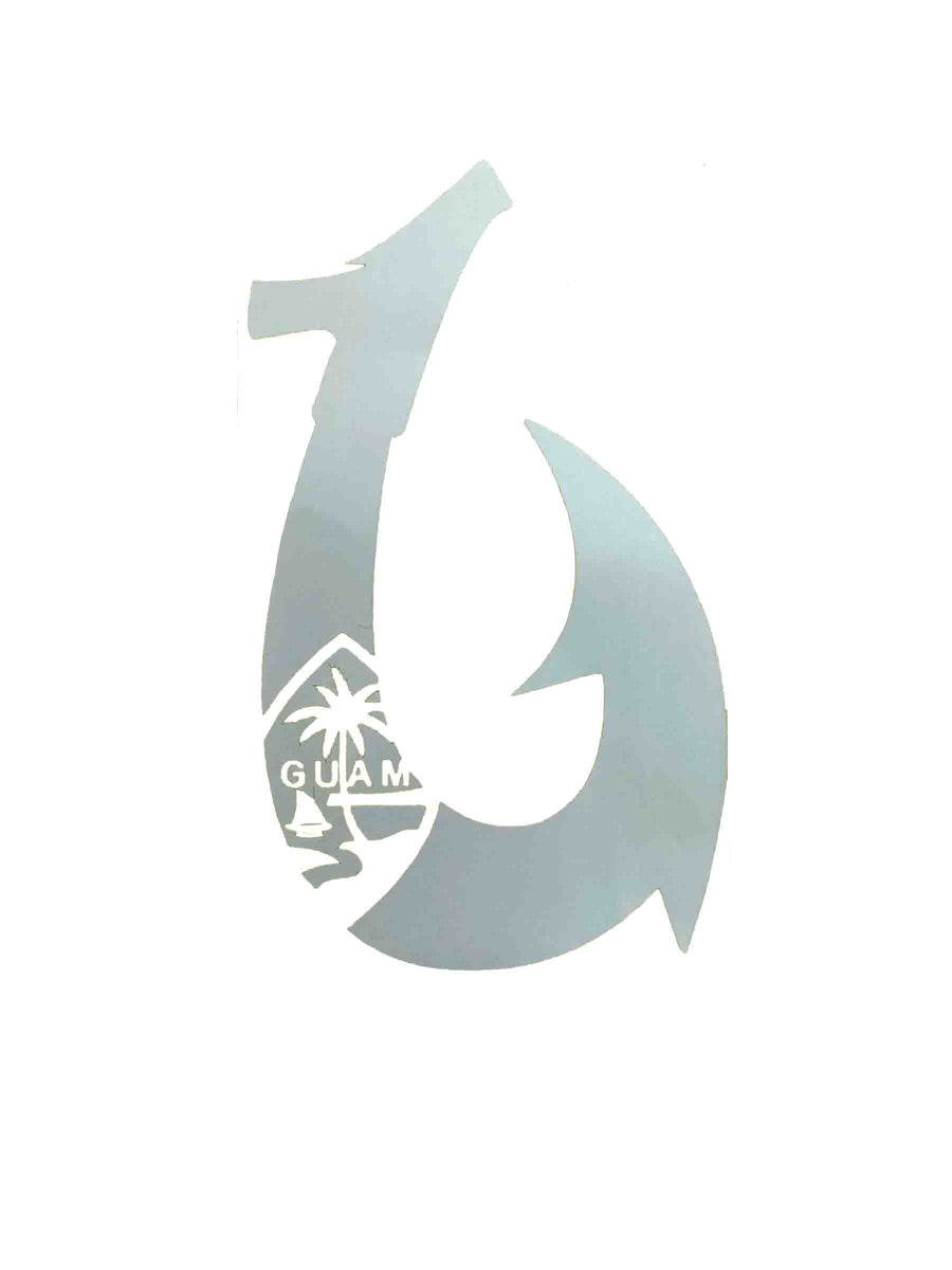 Fish Hook Seal Sticker – Memories of Guam
