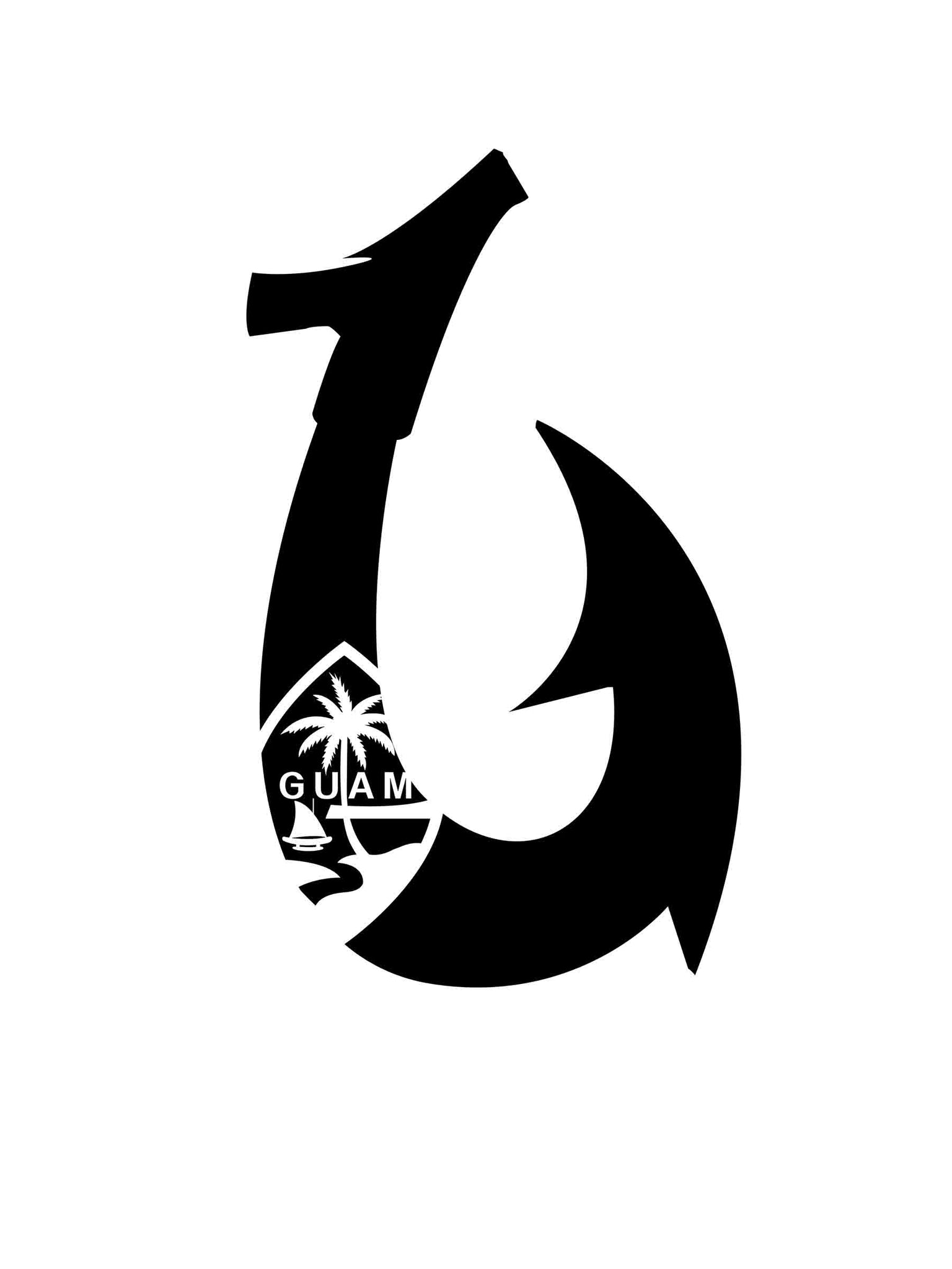 Fish Hook Seal Sticker – Memories of Guam